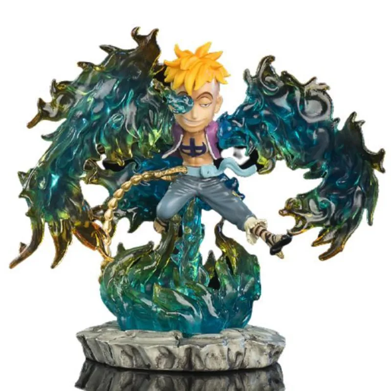 One Piece Figure Q Version GK Marco Model Action 10CM PVC | One piece ...