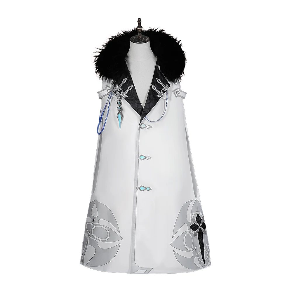 In Stock Genshin Impact Fatui Cloak Costume Tartaglia Pierr Pantalone ...