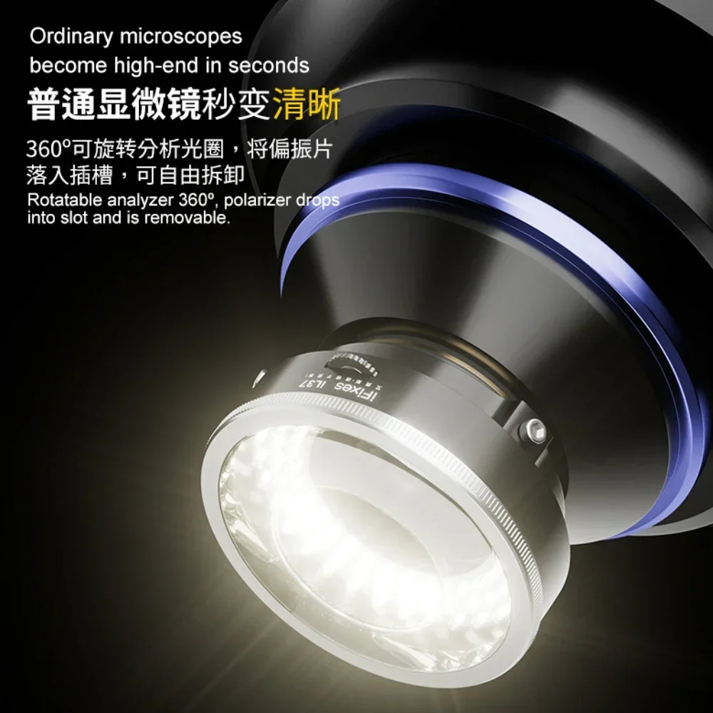 IFixes-IL37-Microscope-Polarized-LED-Ring-Light-Lamp-Anti-Glare ...