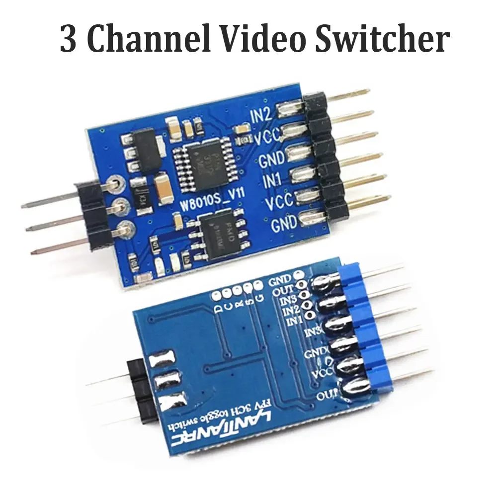 NEW-5-8G-3-Channel-Video-Switcher-Module-3-Way-Video-Switch-Unit-for-RC ...
