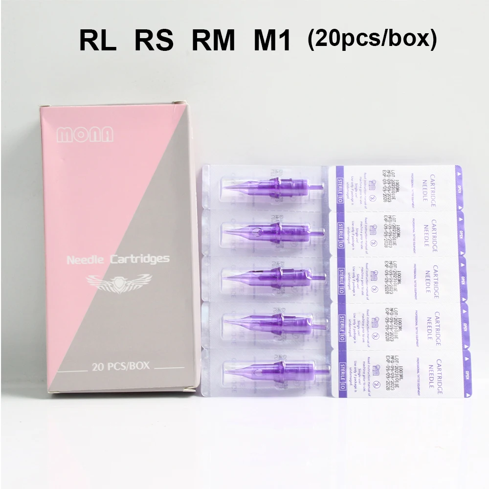 Tattoo-Cartridge-Needles-RS-RL-RM-M1-3X-Makeup-Permanent-20Pcs-with ...