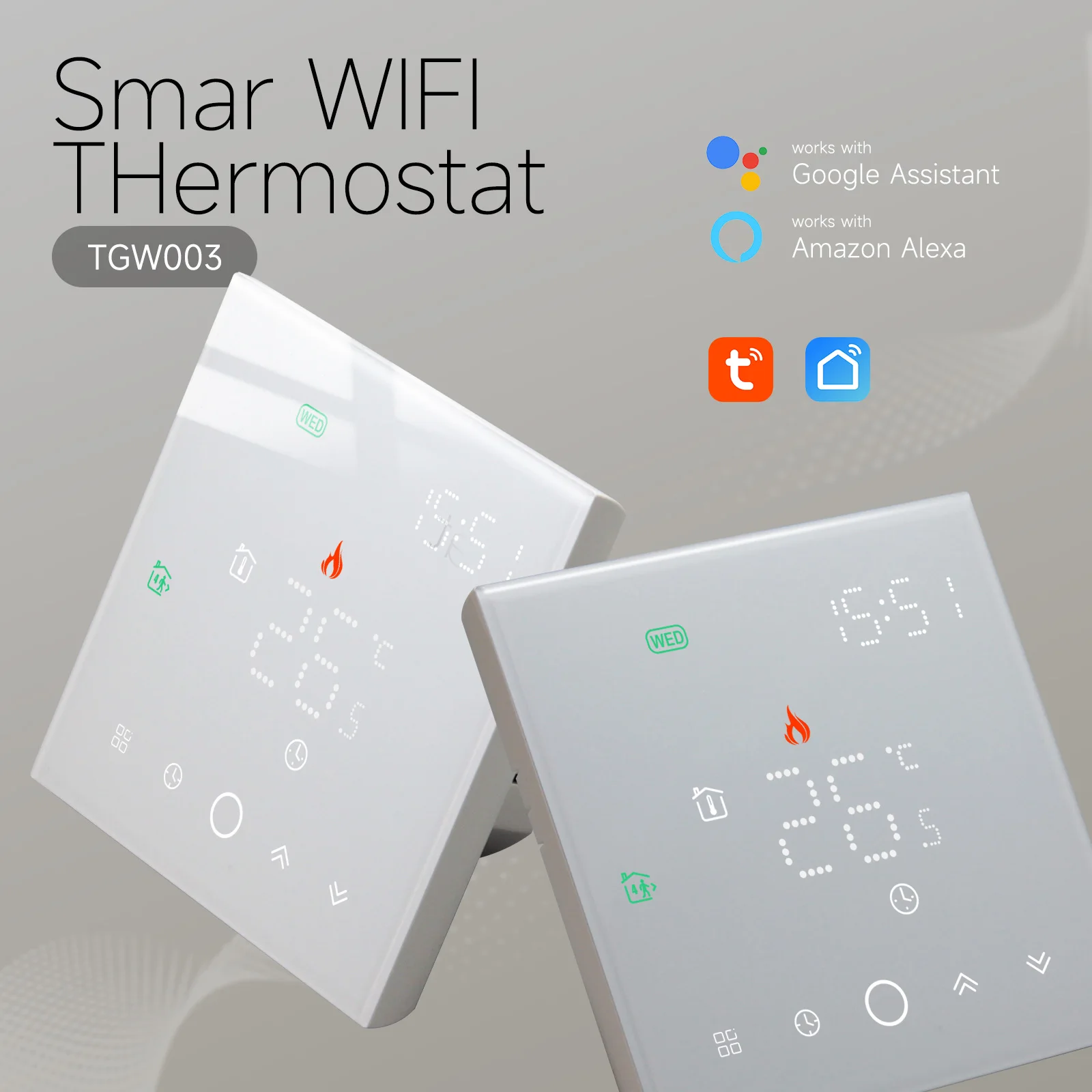 New-Simple-Intelligent-WiFi-Thermostat-Smart-Home-Heating-Temperature ...