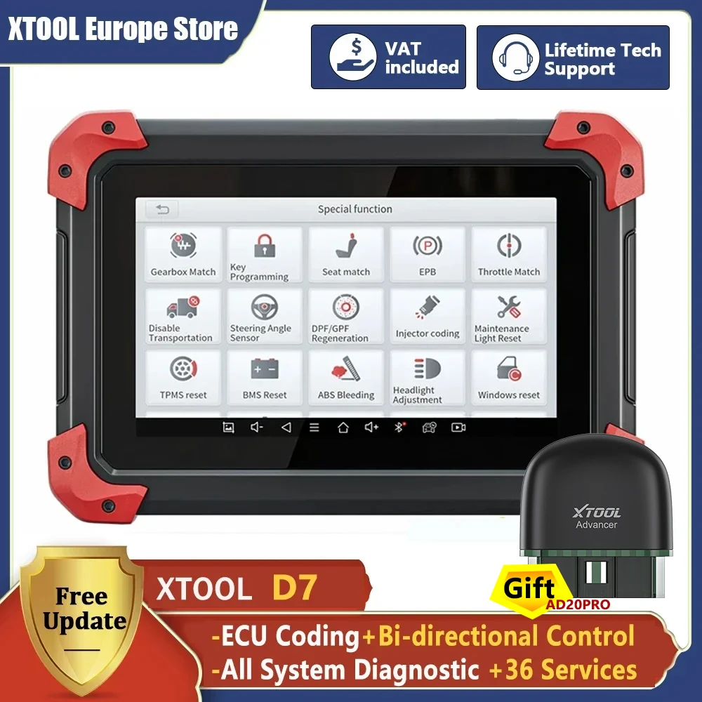 XTOOL-D7-Car-Obd2-Scanner-Automotive-Diagnostic-Tools-Bidirectional-Control-Scan-ECU-Coding-Key ...