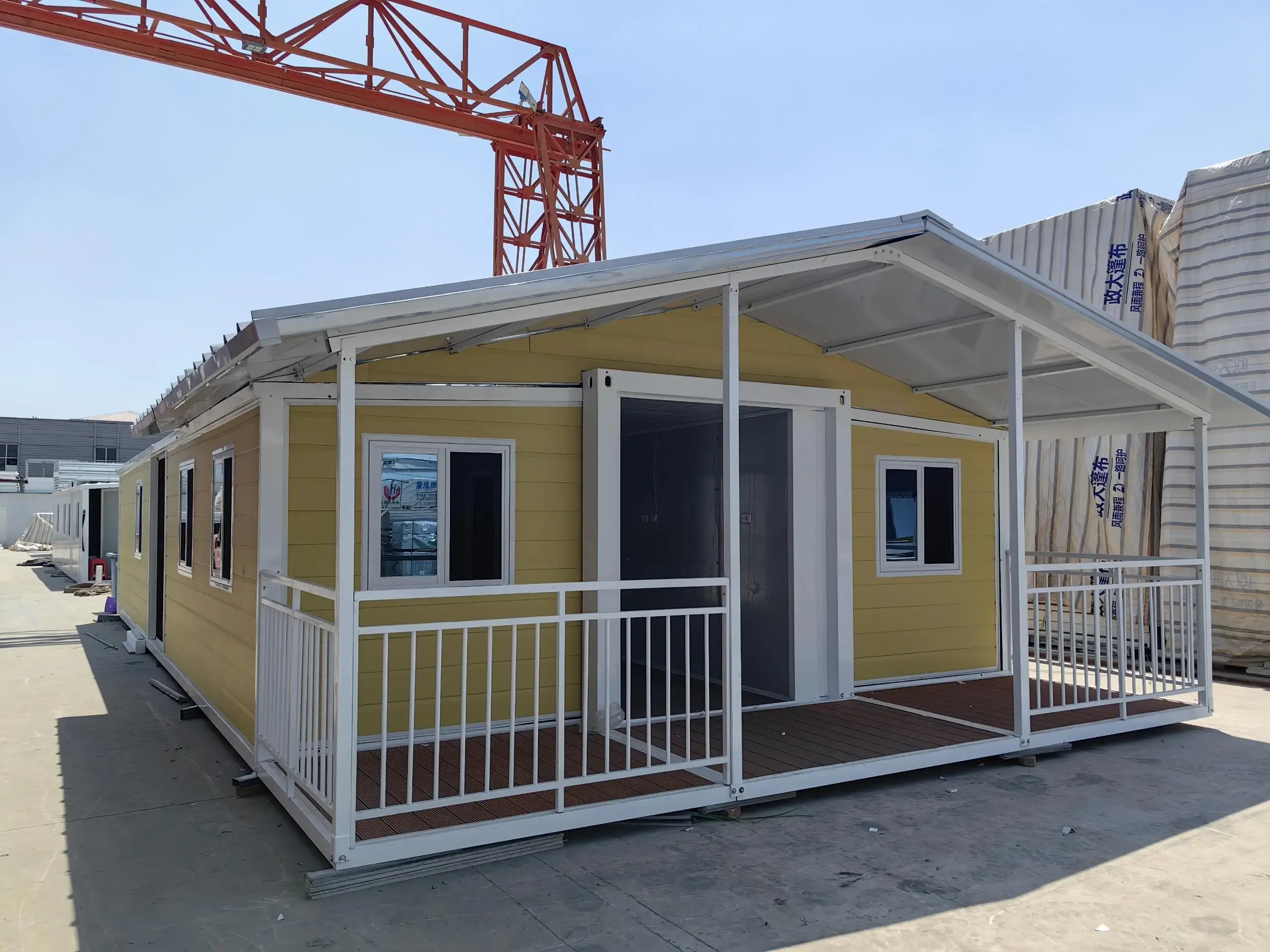 Petite-maison-pr-fabriqu-e-en-acier-maison-modulaire-moderne-villa-pr ...