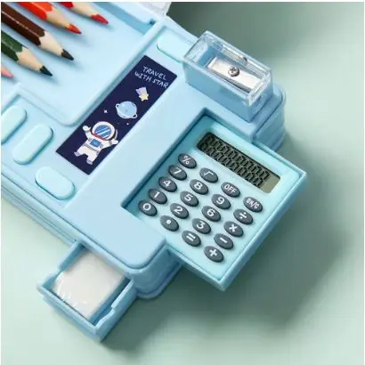 Double-Layer-Multi-Function-Pencil-Case-Students-Pencil-Box-With ...