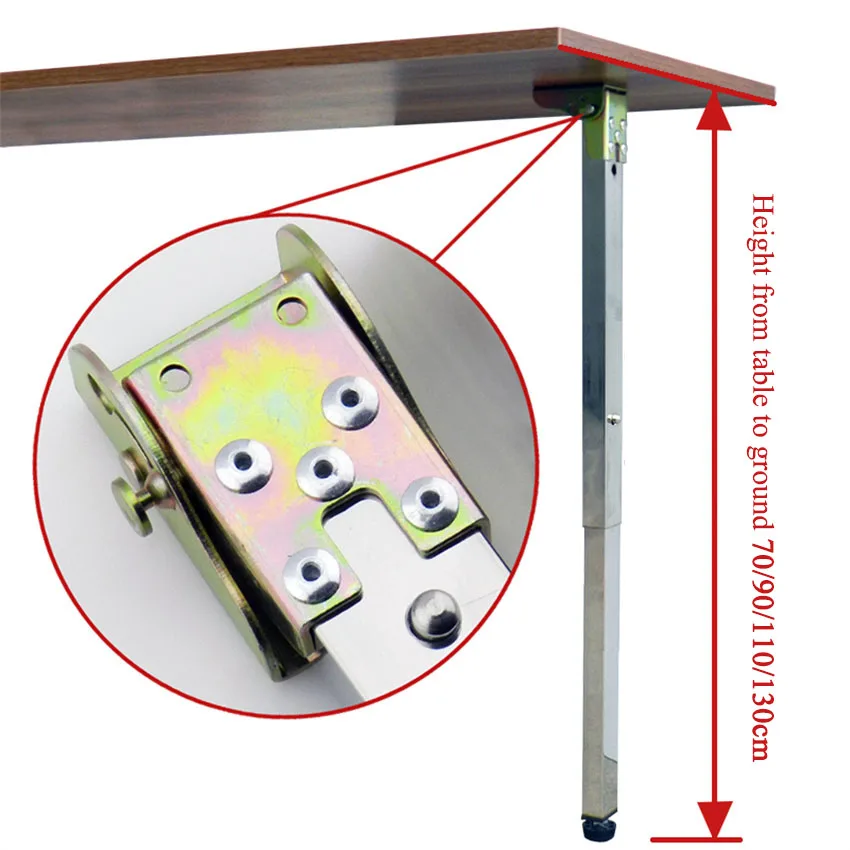 Stainless-Steel-Foldable-Retractable-Furniture-Legs-Bracket-Lift-Table ...