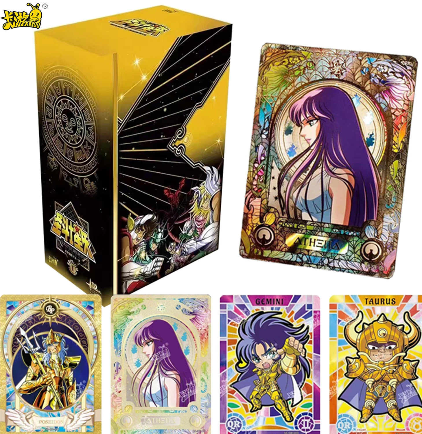 Juego-de-cartas-de-colecci-n-del-despertar-de-Saint-Seiya-tarjetas ...