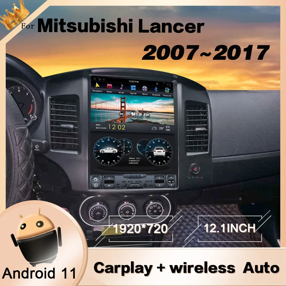 Carplay-Vertical-Tesa-Screen-Android-Car-GPS-Multimedia-Player-For ...