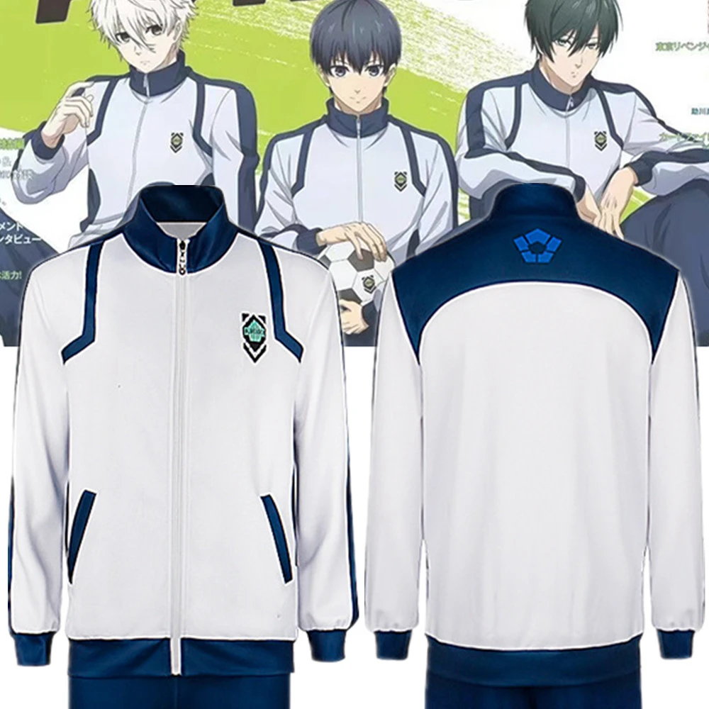 Disfraz de Cosplay de Anime Blue Lock, Reo Mikage, Isagi, yoachi ...