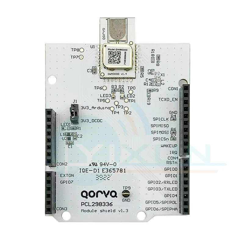 Decawave Dwm3000 Evb Arduino Shield With Dwm3000 Uwb Module Mounted St Nucleo-f429zi Dev Board ...