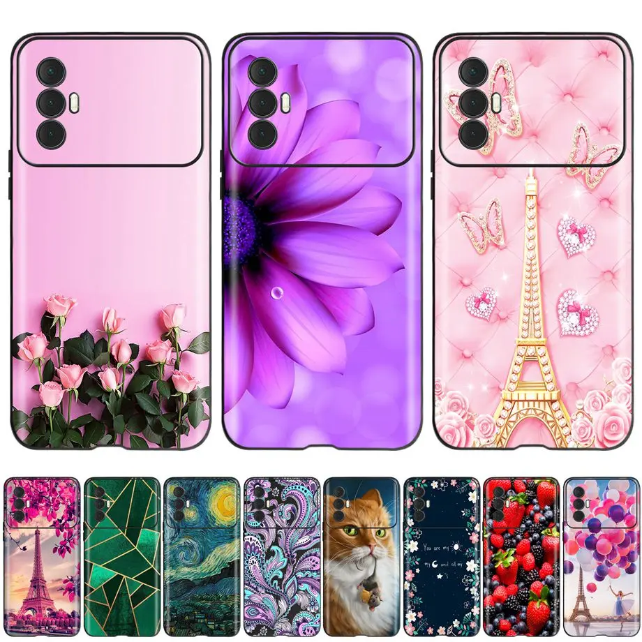 Patterned Cases for Tecno Spark 8C Spark8 Pro Soft TPU Case Phone Back ...