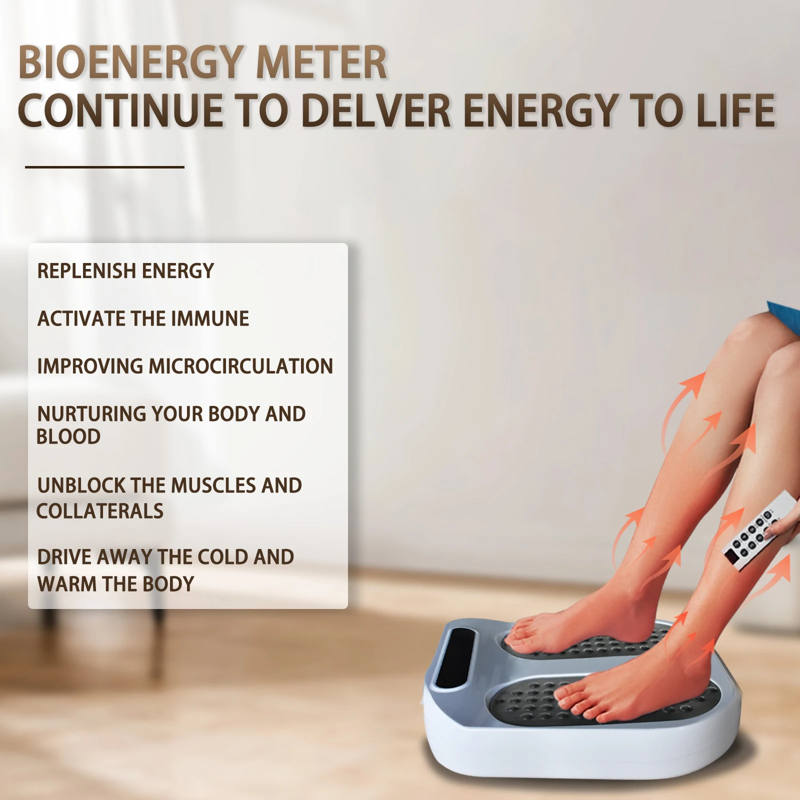 Updated Tera-P90 Terahertz PEMF Foot Massager P100 Device Original ...