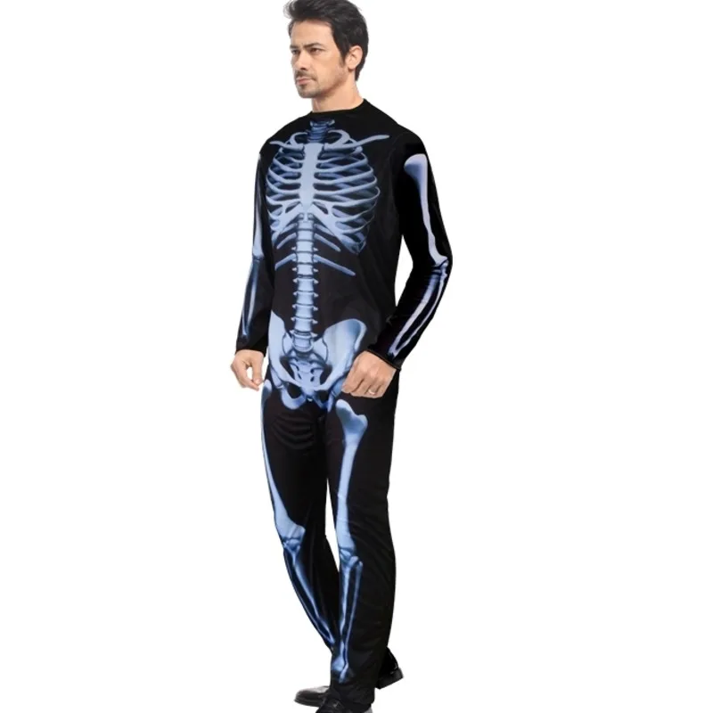 Mens Skeleton Clothes Halloween Costumes For Men Adult Horror Adults ...