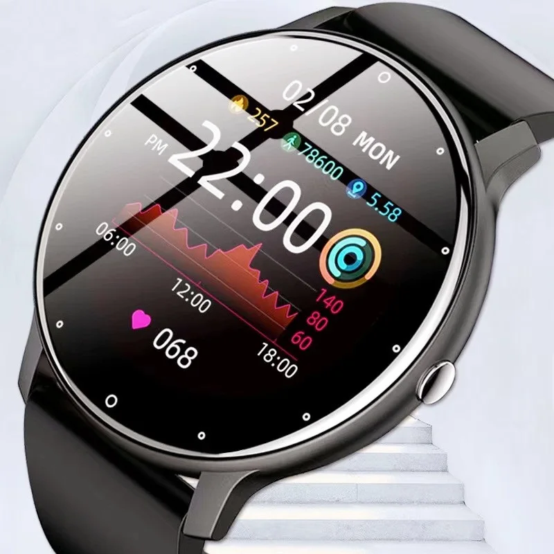 Smart-Watch-Men-s-Full-Touch-Screen-Sports-Fitness-Watch-IP67 ...