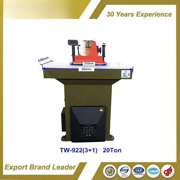 Shoe making machine China high quality hydraulic 3 key manual die ...