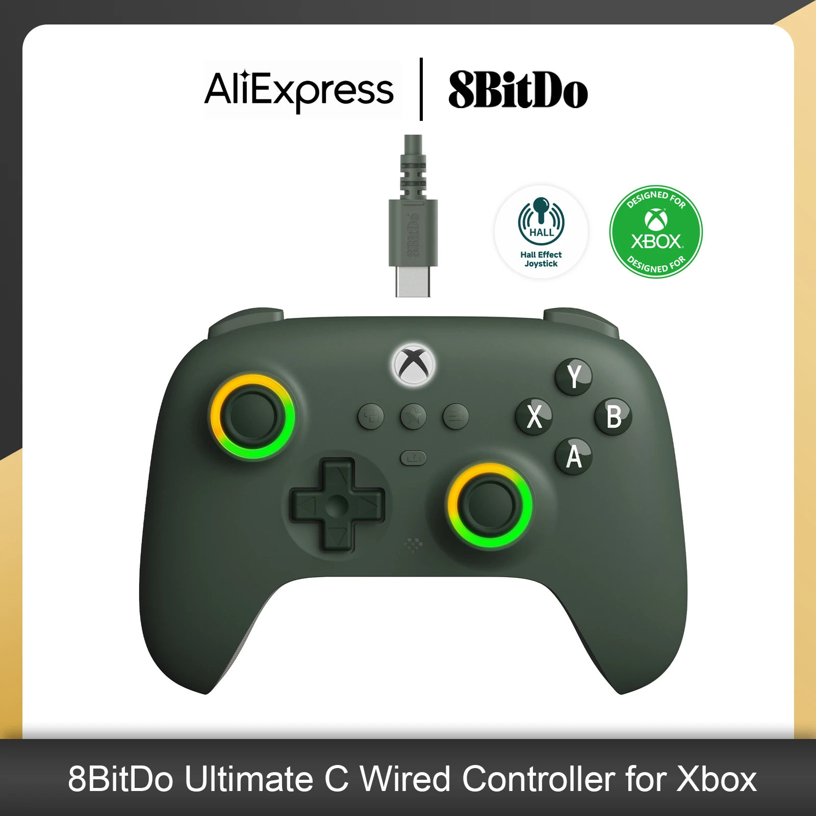 8BitDo-Ultimate-C-Wired-Game-Controller-for-Xbox-Series-X-S-Xbox-One ...