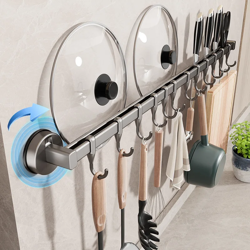 Suction-Cup-Hooks-Rack-Kitchen-Utensil-Shelf-Cutting-Board-Spoon-Lid ...