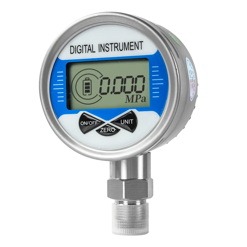 60mm-Digital-Pressure-Gauge-Meter-Piezometer-Battery-Powered-Air-Oil ...