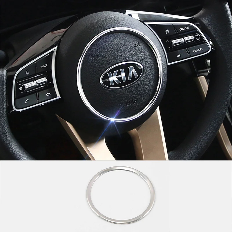 Auto-Lenkrad-Mark-Ring-Logo-Trimmt-f-r-Kia-K3-Cerato-2019-2020-2021 ...