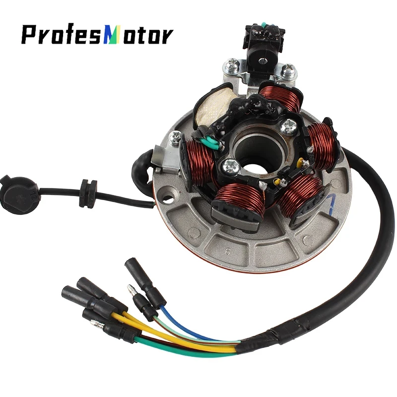 Motorcycle Magneto Stator Coil Engine Stator Charging Generator Engines ...