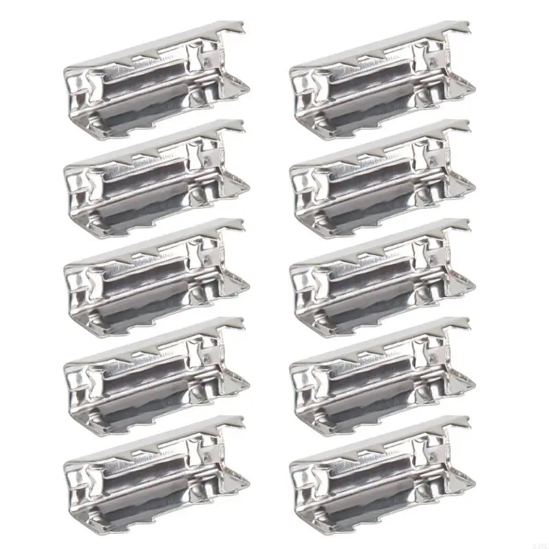 10Pcs/pack GT2 Timing Belt Fixed Clamps Crimp 6mm Width Belt Fixing ...