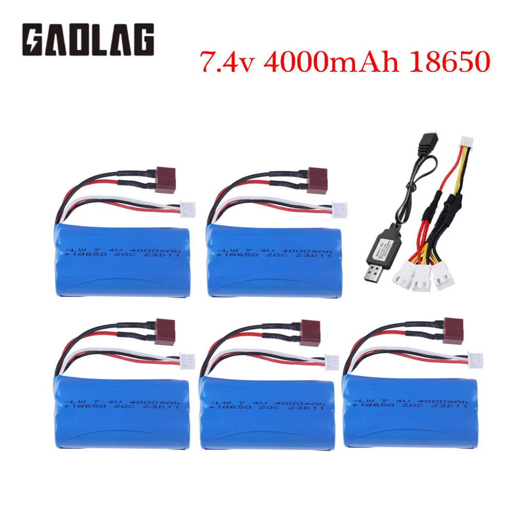 Upgraded-7-4V-4000mAh-2S-Li-ion-battery-T-plug-and-charger-for-SCY ...