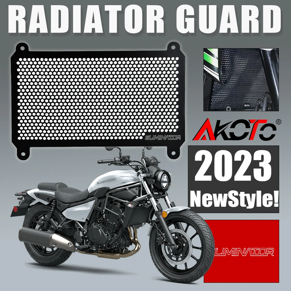 Motorcycle-Radiator-Guard-Protector-Grill-Cover-Grille-Protection-For ...