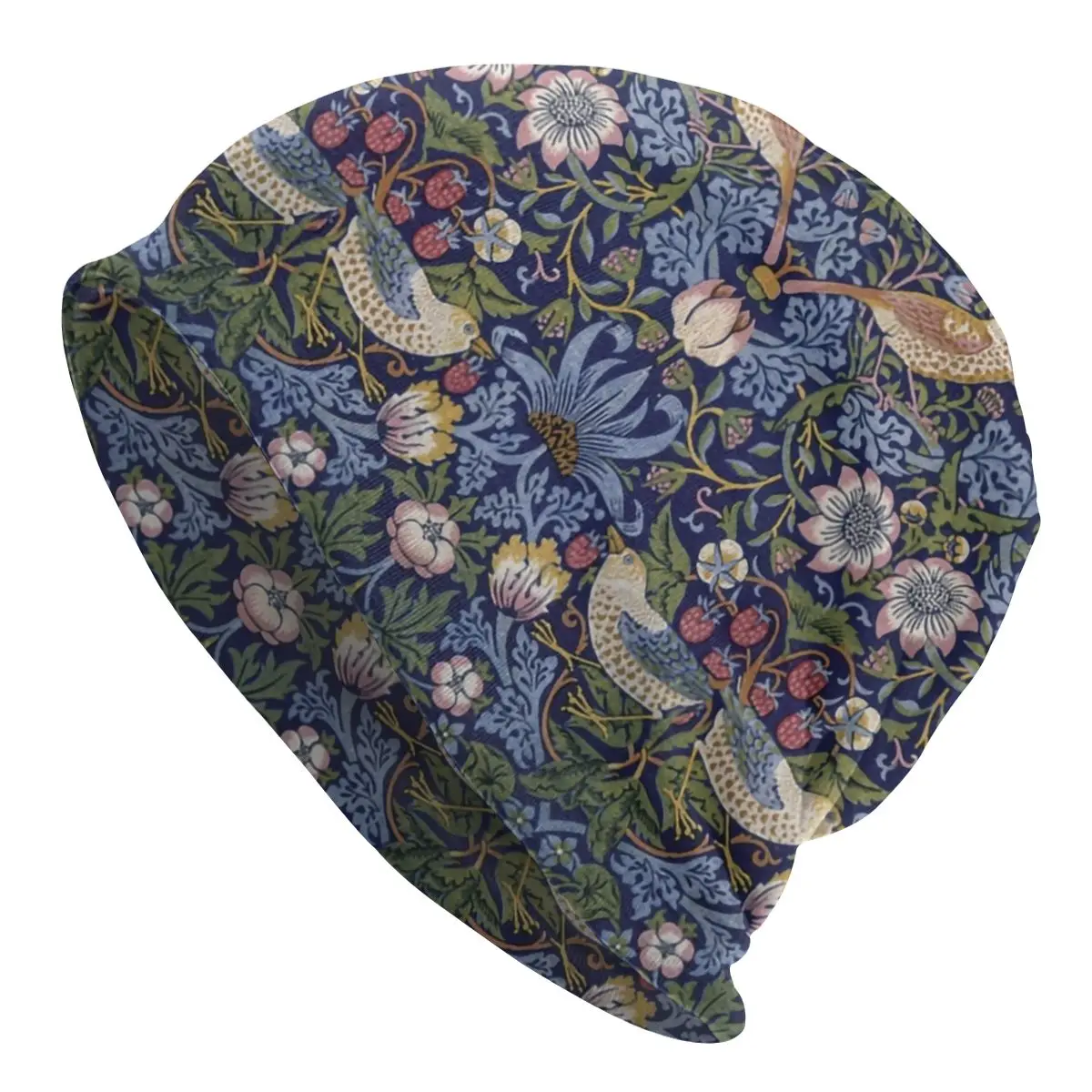 William-Morris-Strawberry-Thief-Bonnet-Femme-Hip-Hop-Knit-Hat-For-Men ...