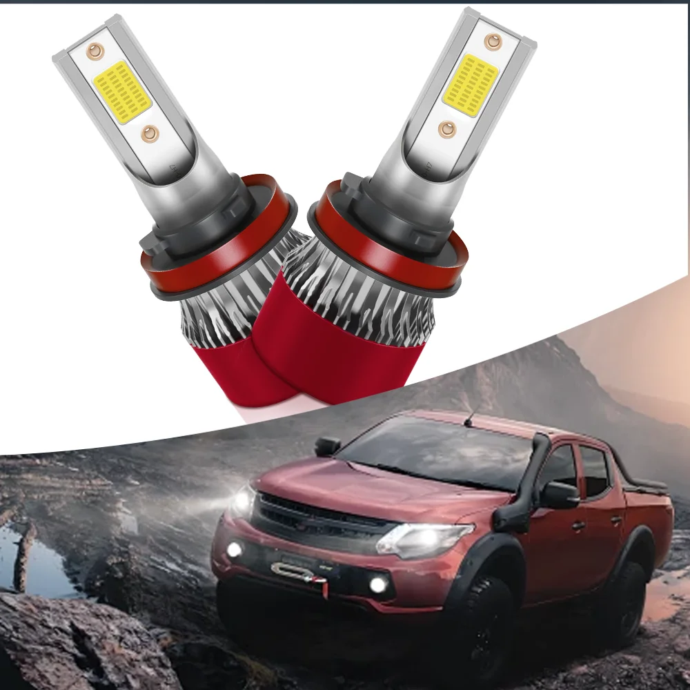 2Pcs H7 H1 H13 9007 30000LM LED Car Headlight Bulb COB Chip H11 9005 ...