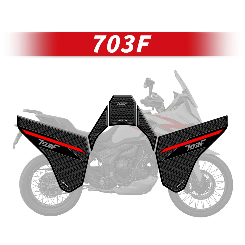Used-For-ZONTES-703F-Motorcycle-Rubber-Fuel-Tank-Decoration-And ...