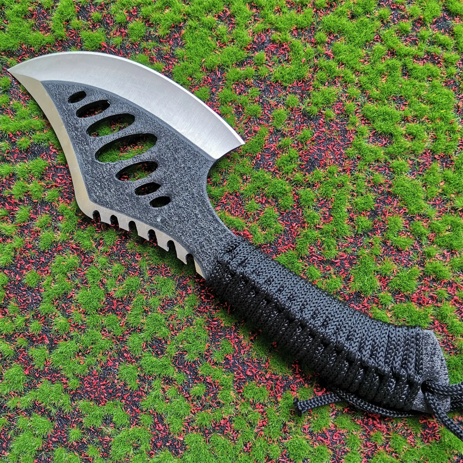 All-steel Tied Rope Handle Camping Axe - Blade HQ