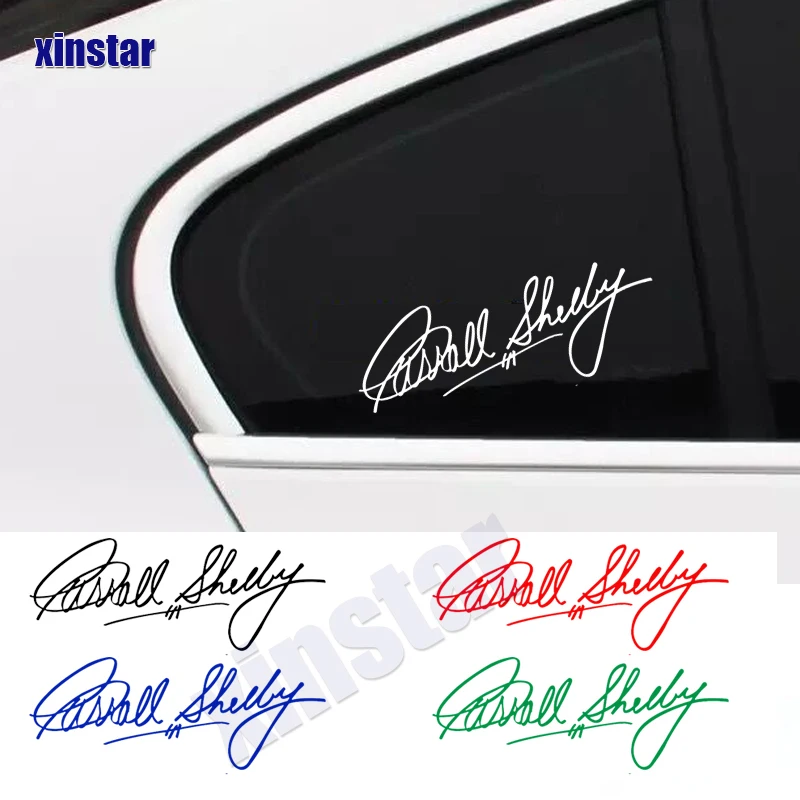 Carroll Shelby Signature Decal