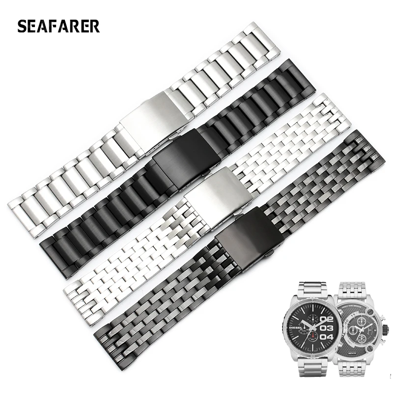 Fit-diesel-DZ4316-DZ7395-DZ7305-DZ7330-4358-watch-24mm-26mm-28mm-30mm ...