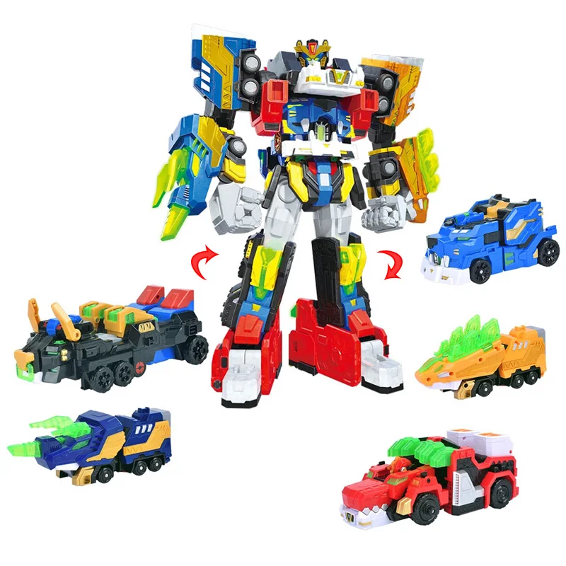 5-IN-1-3-IN-1-Mini-Force-V-Rangers-Transforming-Robot-to-Car-Toys ...