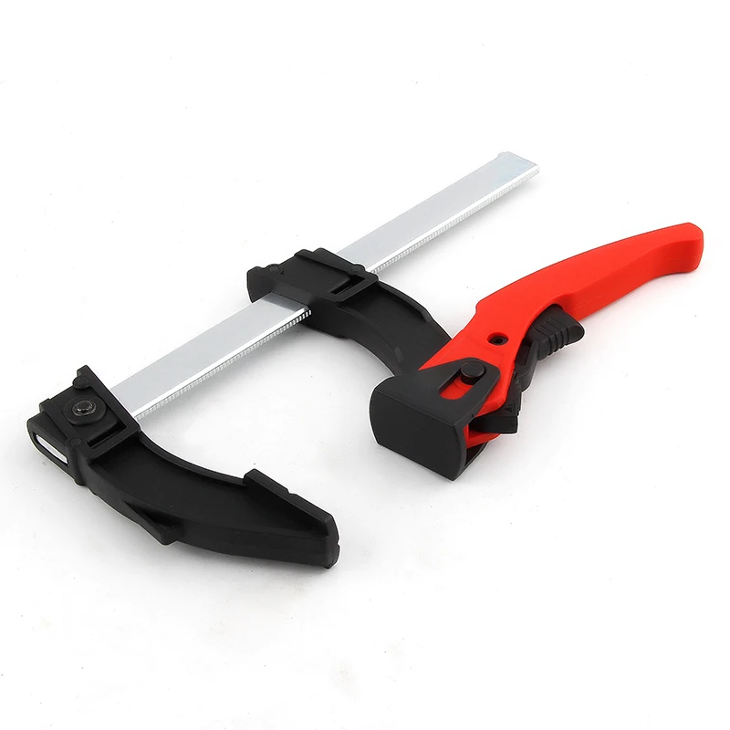 Quick-Release-Ratchet-F-Clamp-Table-Clamps-Woodworking-Bar-Clip-with ...