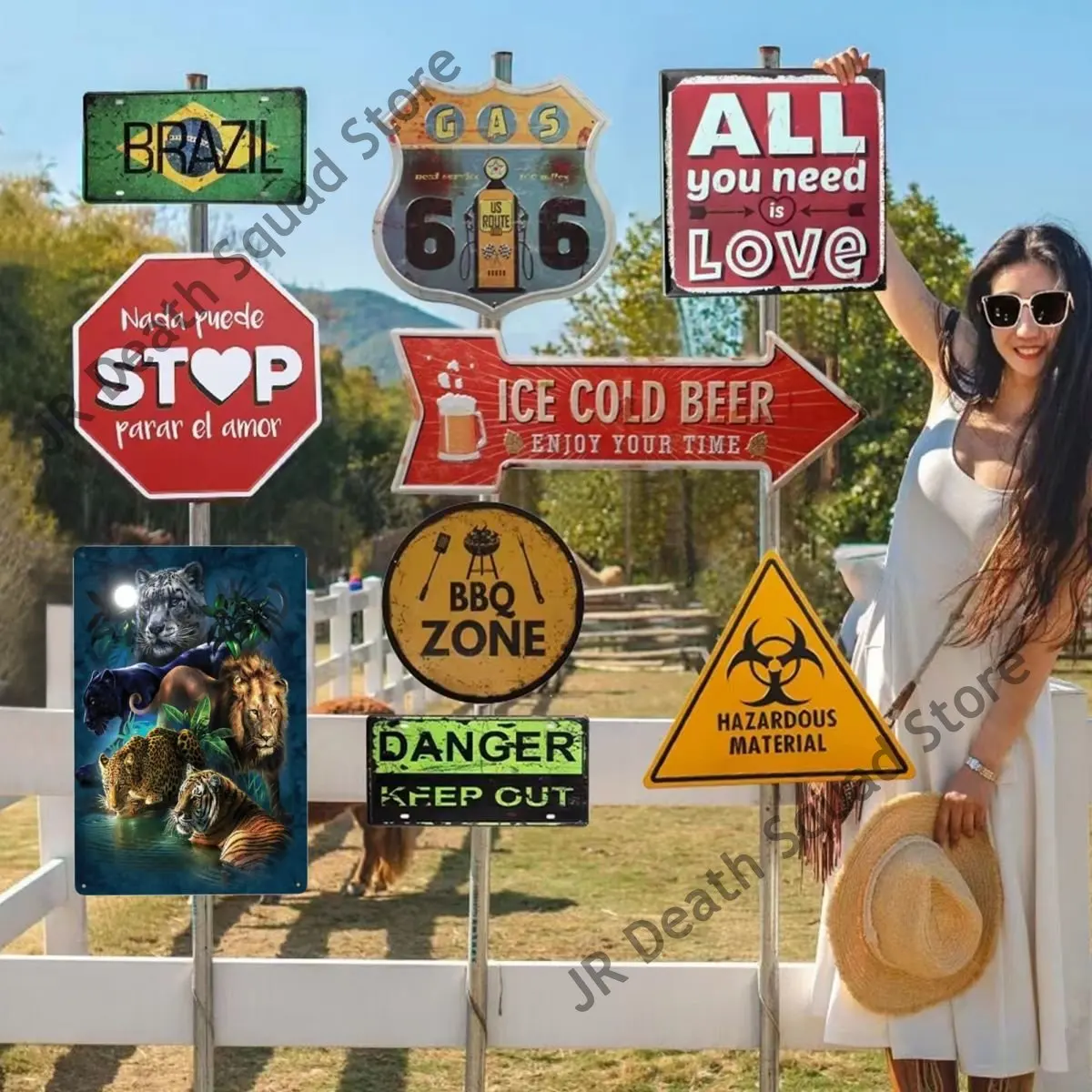 Funny Camping Signs