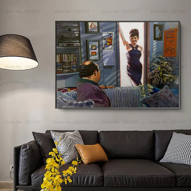 George Costanza Couch Poster