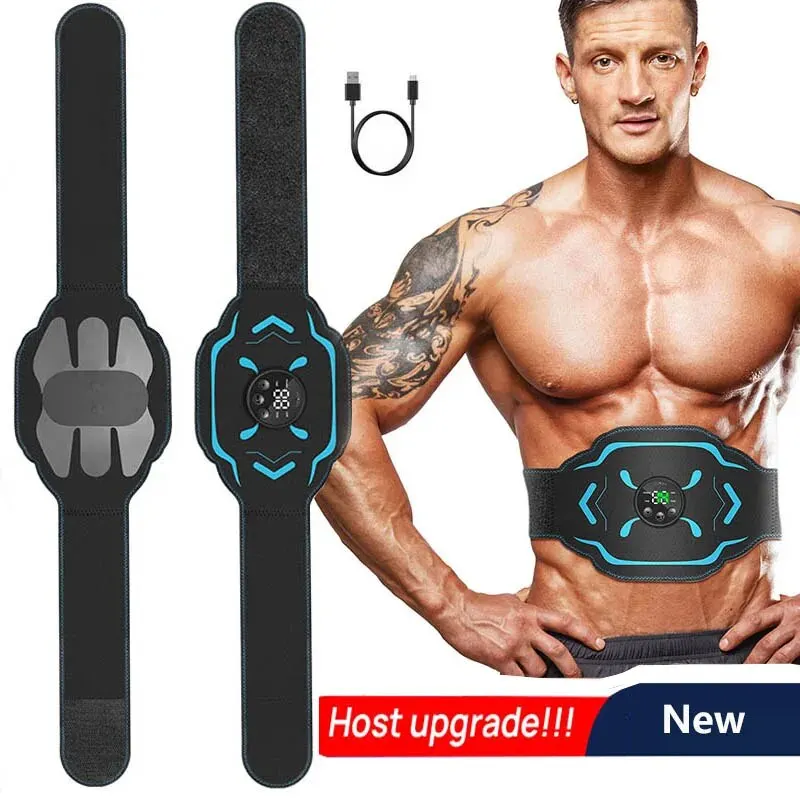 Wireless-ABS-EMS-Muscle-Stimulator-Toner-Abdominal-Trainer-Belt-Body ...