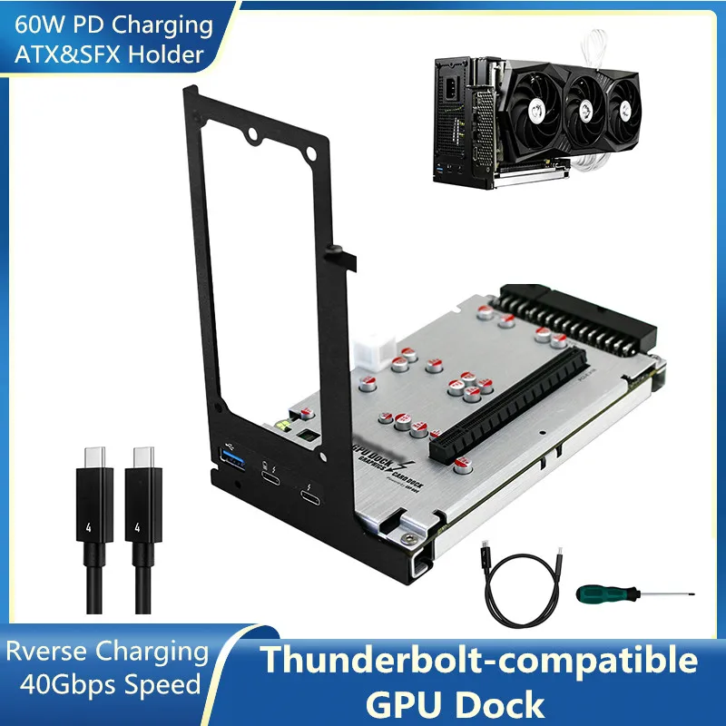 Thunderbolt compatible DC / ATX TH3P4 Mini GPU Dock Graphics Card ...