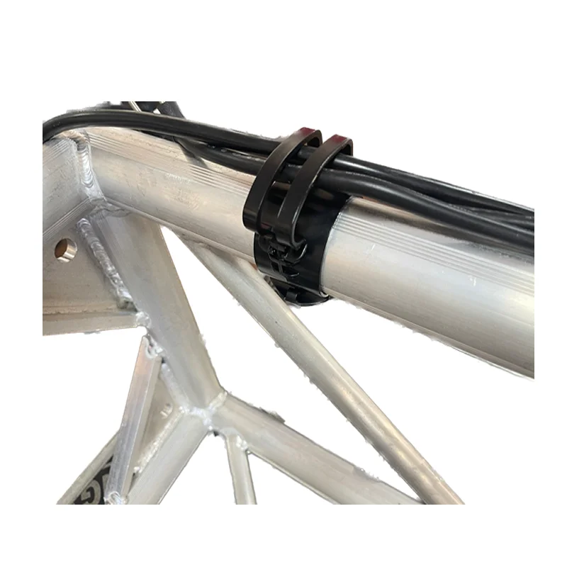 10pcs/lot Stage Lighting Wire Clips Truss Aluminum Frame Harness Card ...