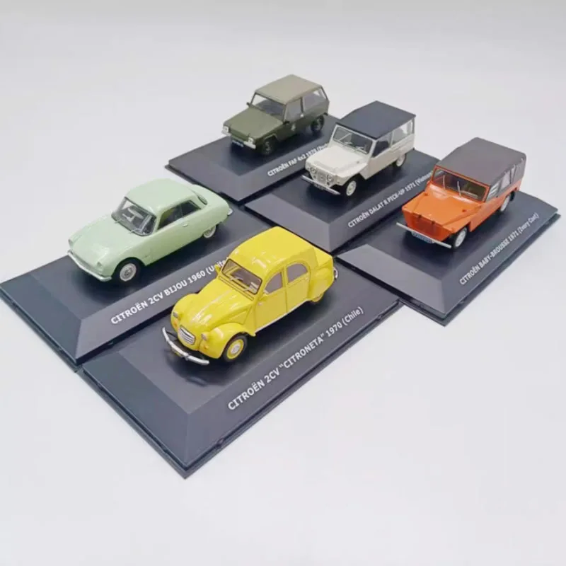 Diecast 1:43 Scale Citroen Classic Car Alloy Simulation Car Model ...
