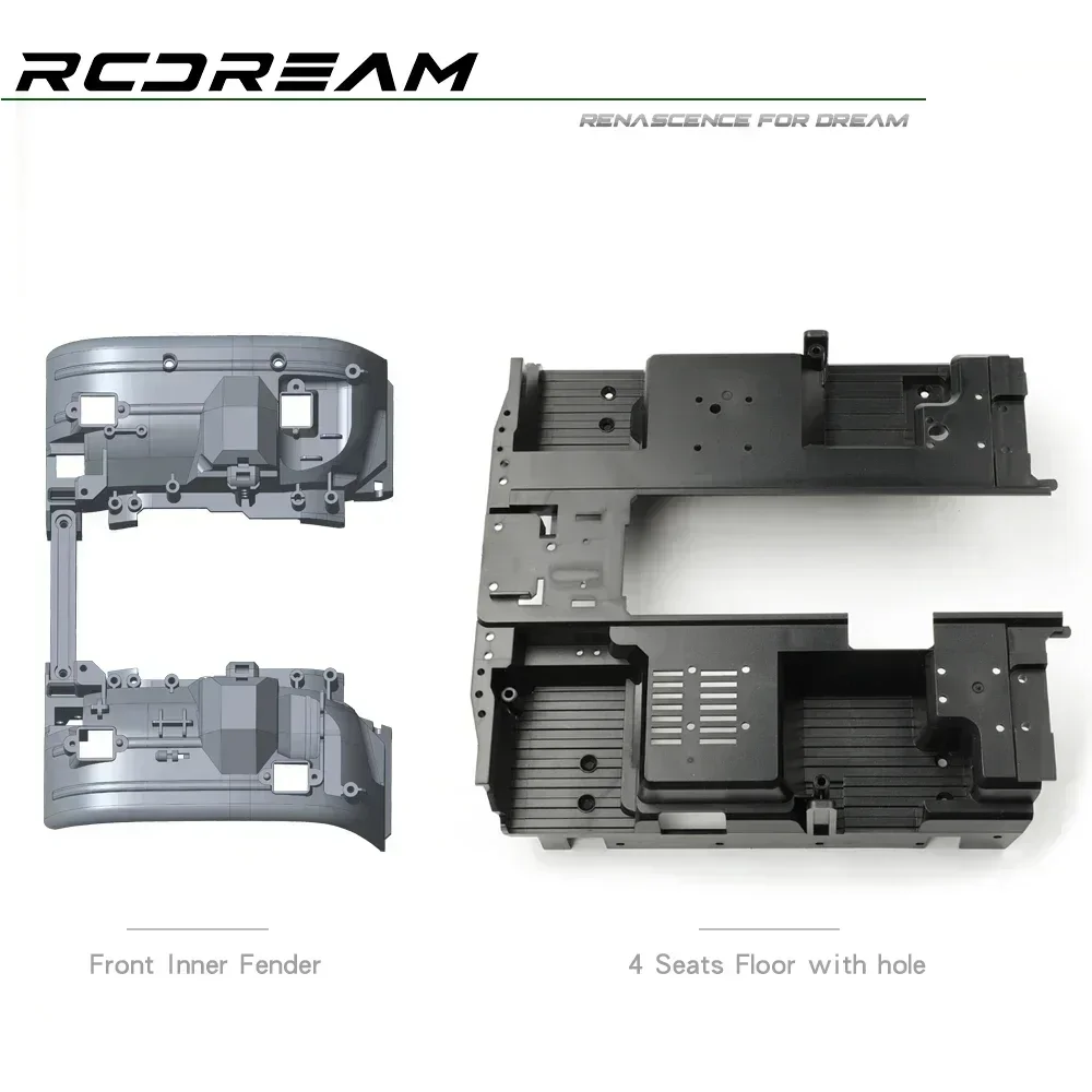 RCDream-Inner-Fender-Floorfor-TRX-4-Interior-Wild-Defender-Interior ...