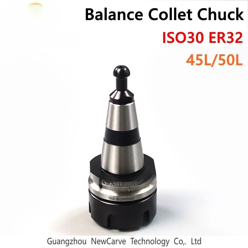 ATC-Spindle-Collet-Adapter-ISO30-ER32-45L-50L-Balance-Collet-Chuck-CNC ...