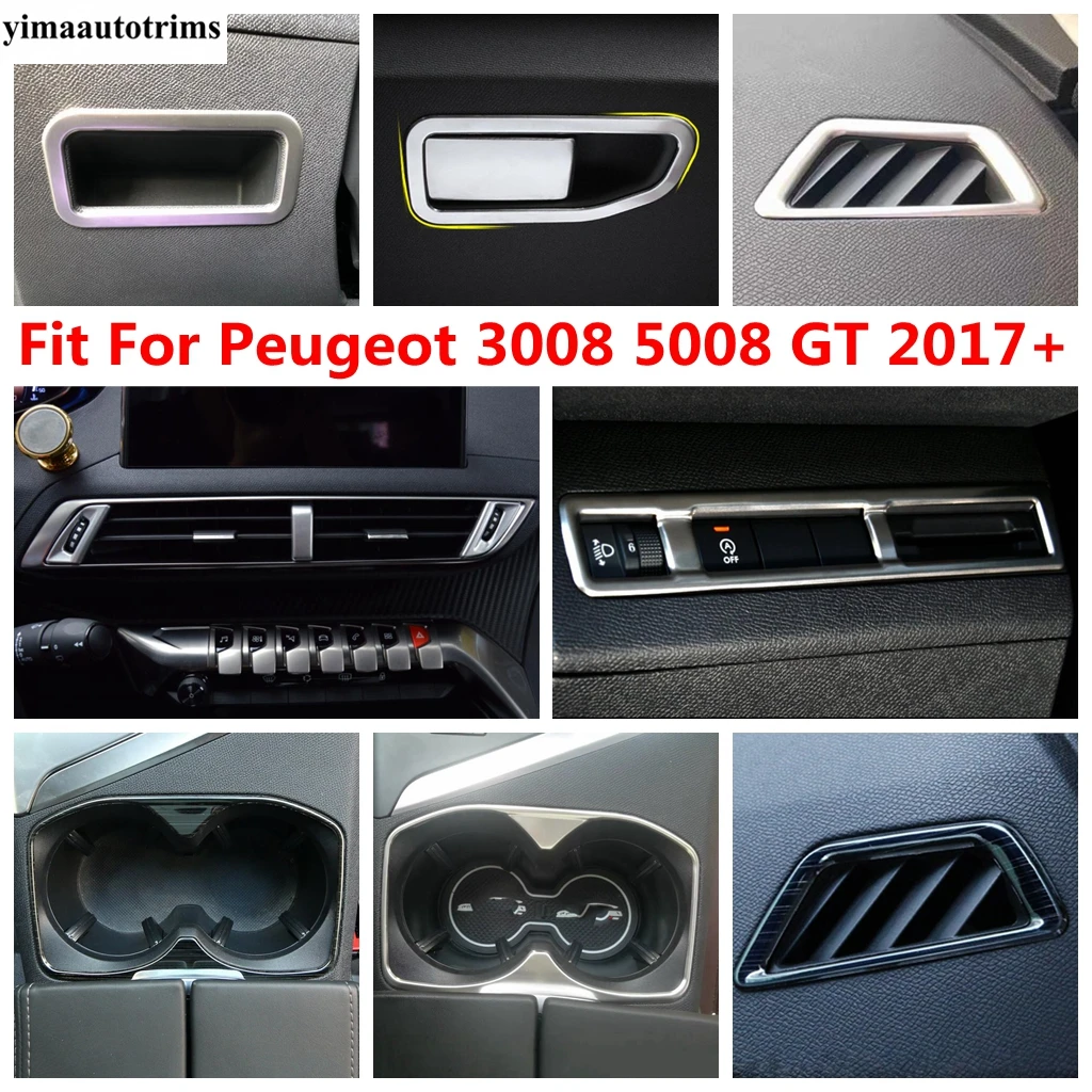 Glove-Box-Water-Cup-Panel-Dashboard-AC-Air-Conditioning-Vent-Cover-Trim ...