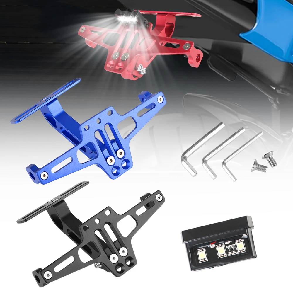 Rear Turn Signal Lamp Holder Aluminum Fender Eliminator Kits LED Light ...