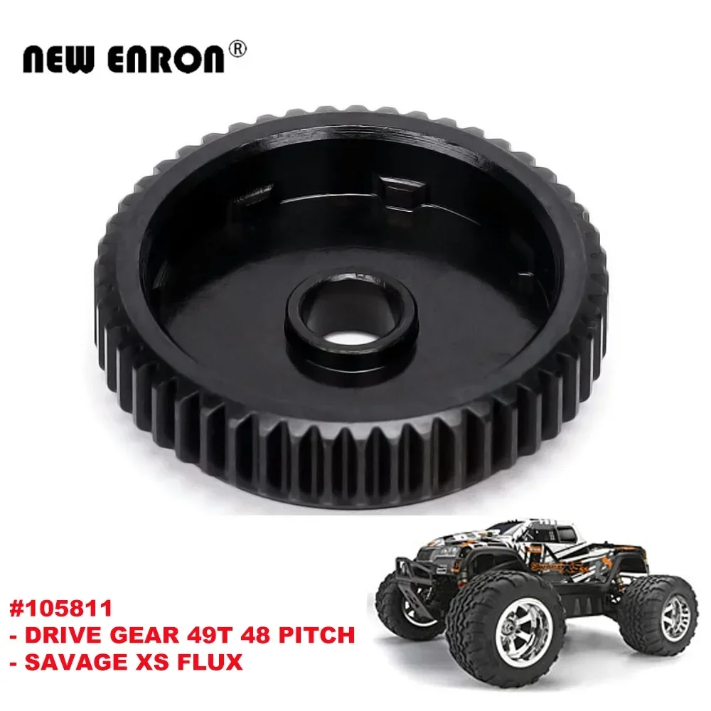 45# Steel Drive Gear 49T 48 Pitch Replace 105811 for RC Car 1/10 HPI ...
