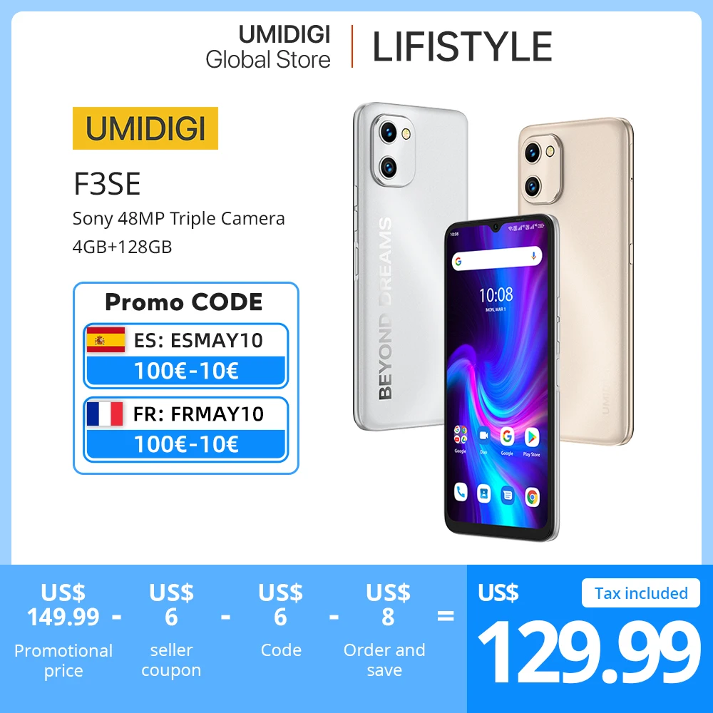 Android Smartphone Umidigi | Smartphone Umidigi F3 | Umidigi Mobile ...