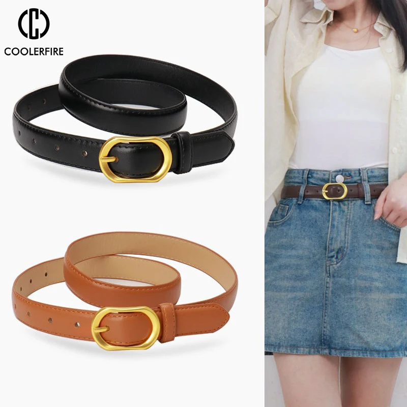 Women's Belt Designer Belts Fashion Casusl Lady Belt Black Brown White ...
