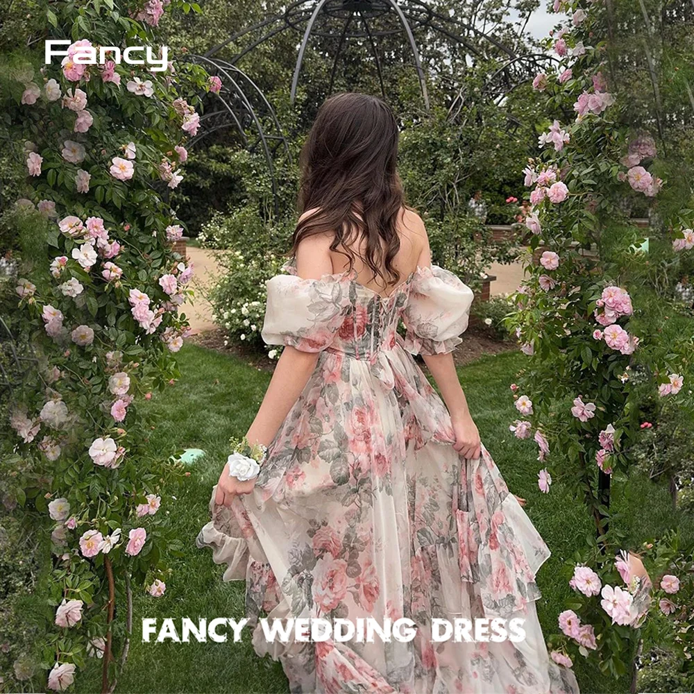 Fancy-Elegant-Rose-Lace-Evening-Dress-Saudi-Arabia-Off-Shoulder-Floor ...