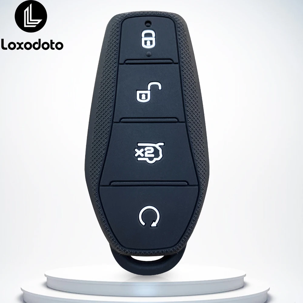 Silicone Holder Chain Key Case Car Key Cover for BYD Atto 3 Han EV ...
